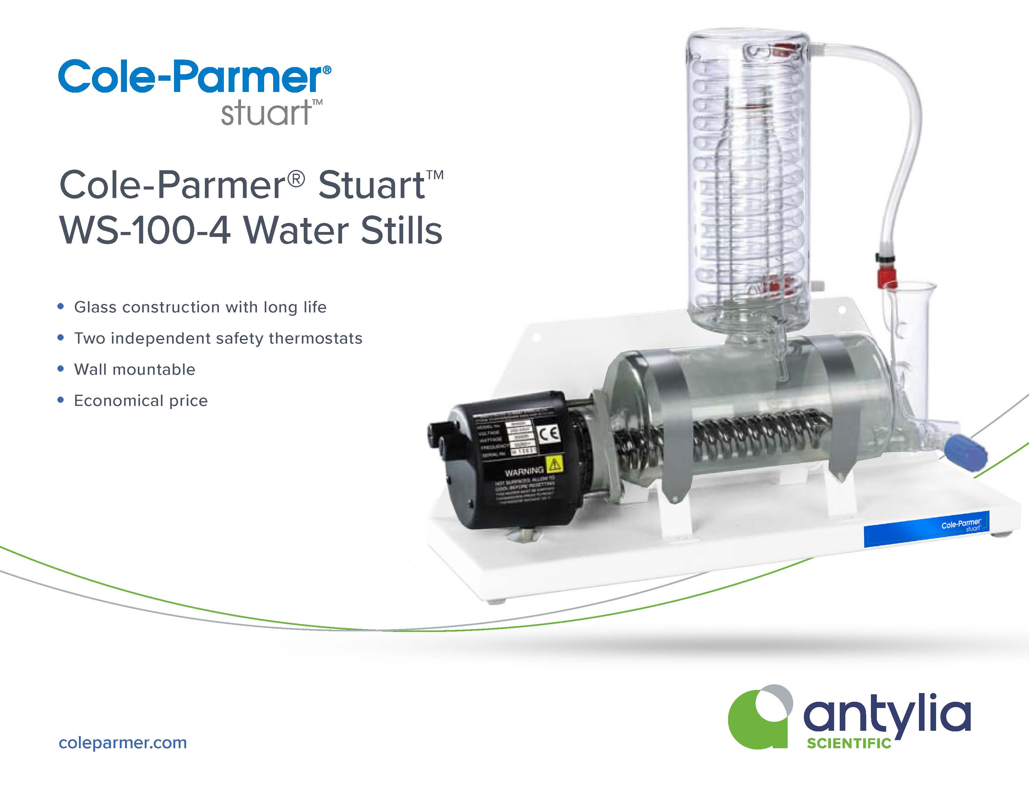 Cole-Parmer® Water Stills, Distilled | In Stock