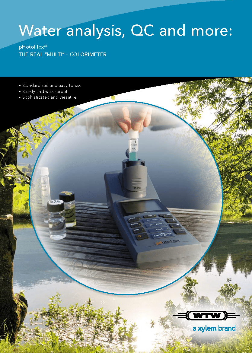 WTW pHotoFlex® STD Colorimeter