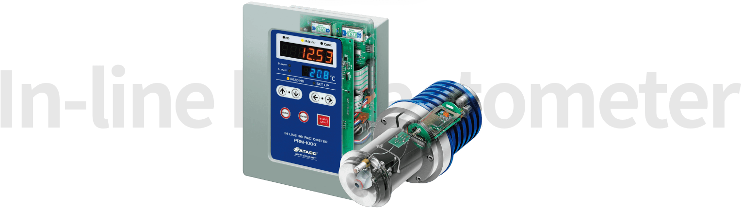 Atago High Accuracy In-line Brix and Refractive Index Concentration ...