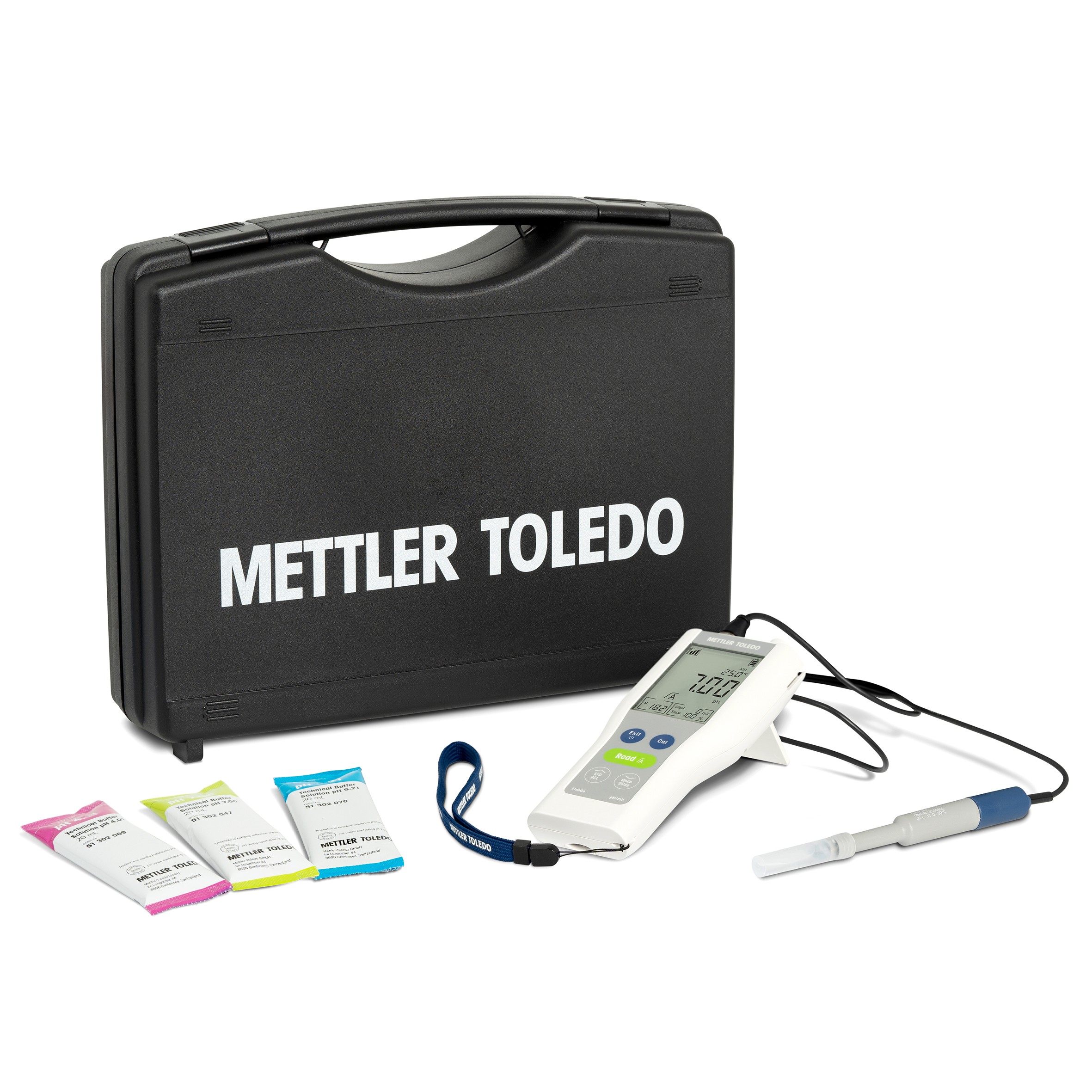 Mettler Toledo FiveGo Standard Single-Channel Portable pH Meter | In ...