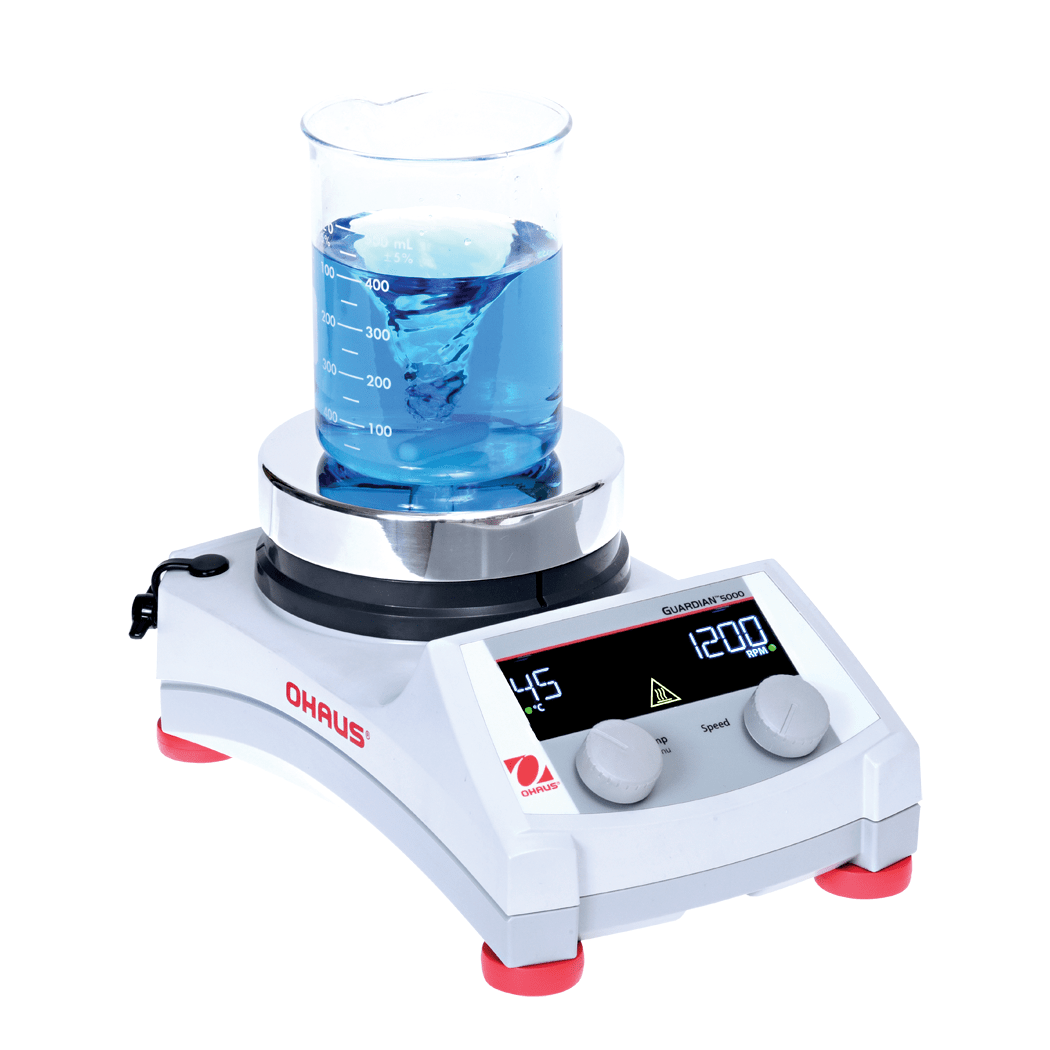 Ohaus Guardian™ 5000 Digital Hotplates, Magnetic Stirrers and Hotplate ...