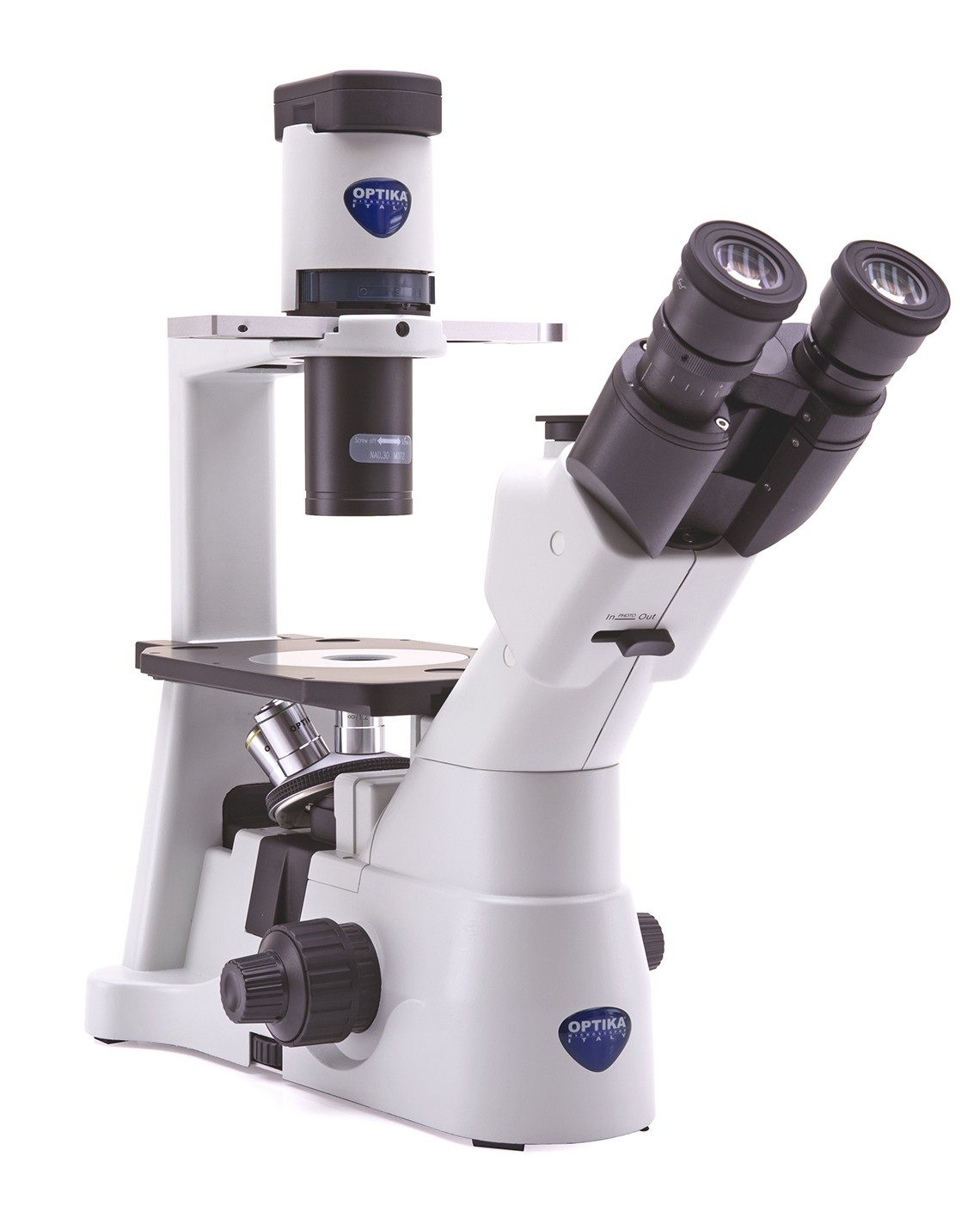 Optika IM-3 Inverted Phase Contrast Microscope, 400x, IOS LWD PLAN ...