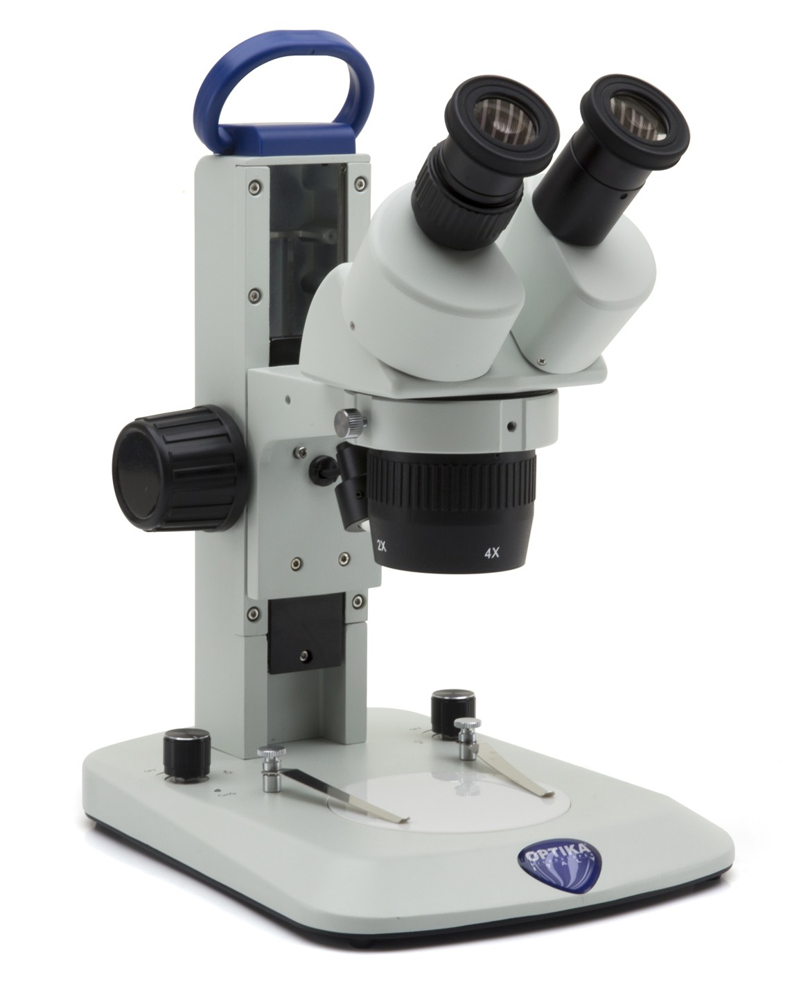 Optika SLX-1 Stereomicroscope with Fixed Arm, 20x40x, LED Incident ...