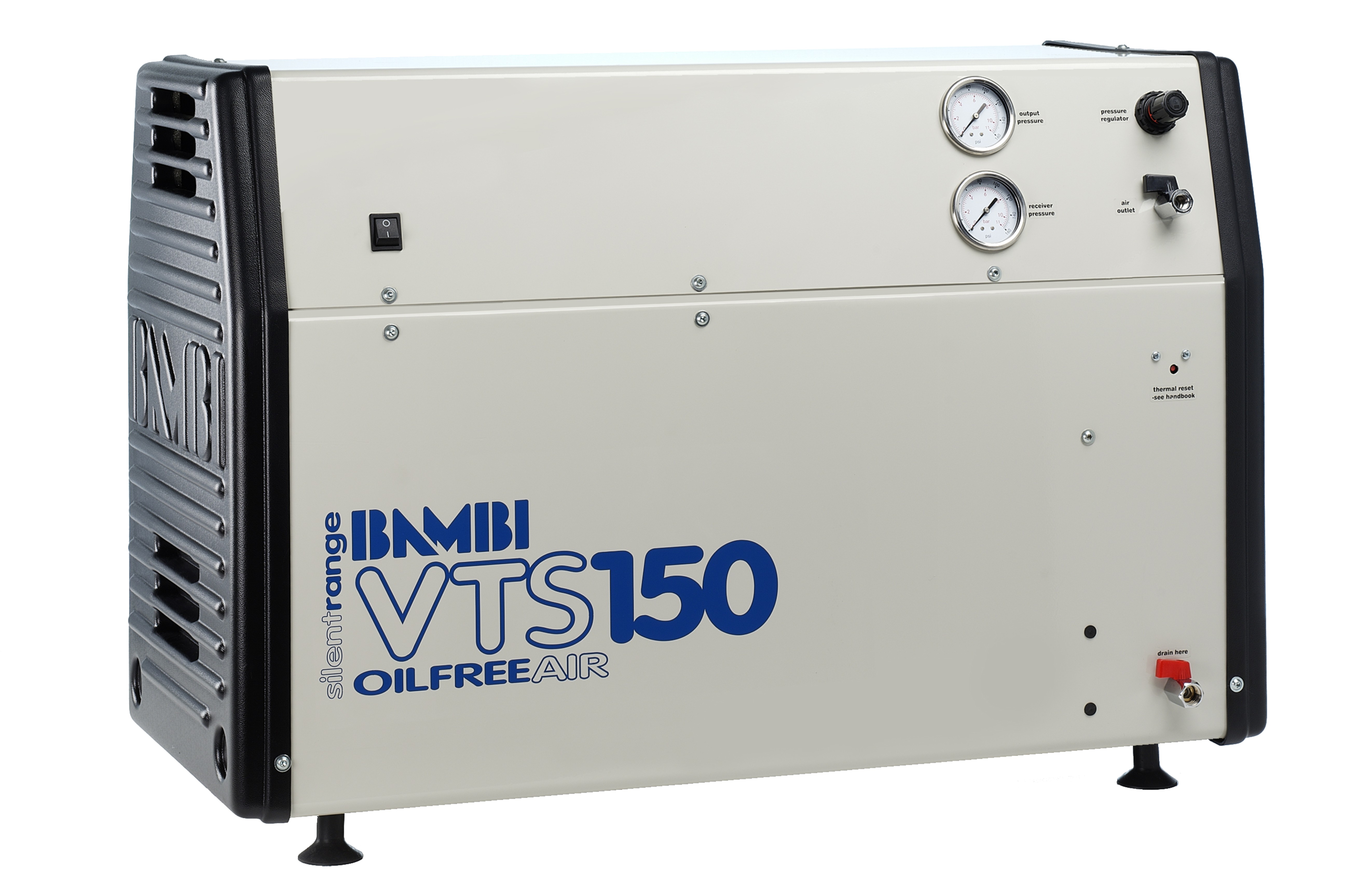 Bambi Air VTS Range Silent Oil Free Air Compressors