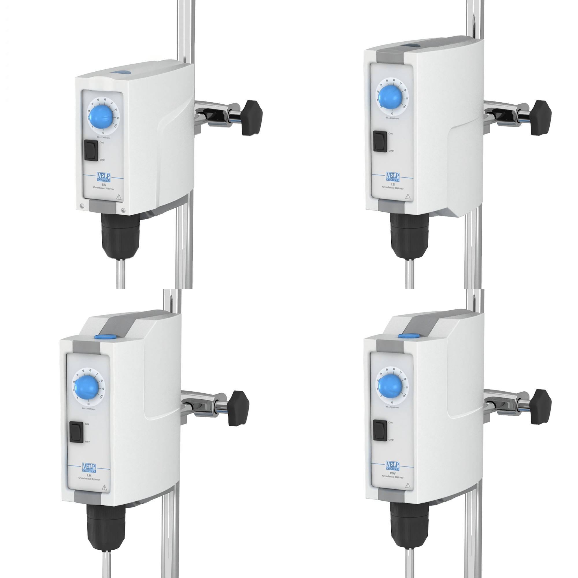 VELP Scientifica Analogue Overhead Stirrers