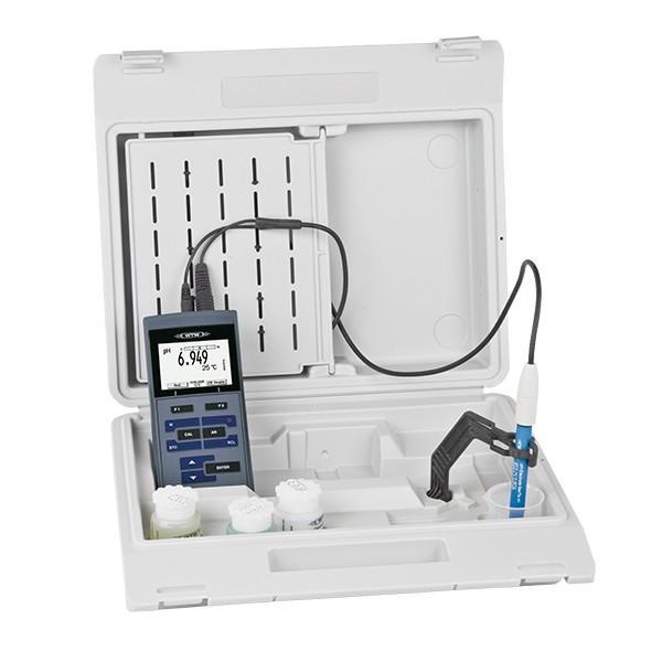 WTW Portable Precision pH Meter with Built-in Data Memory and Logger ...