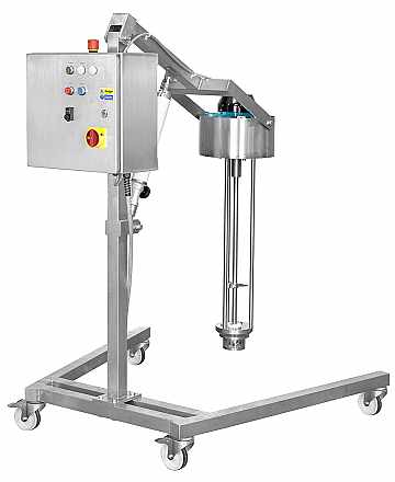 PHP Mobile Stand With High Shear Mixer