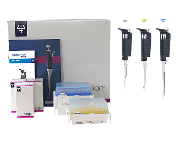 Gilson™ F167300 PIPETMAN Classic Starter Kit, P20, P200, P1000 ...